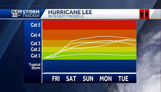 Hurricane Lee will strengthen today