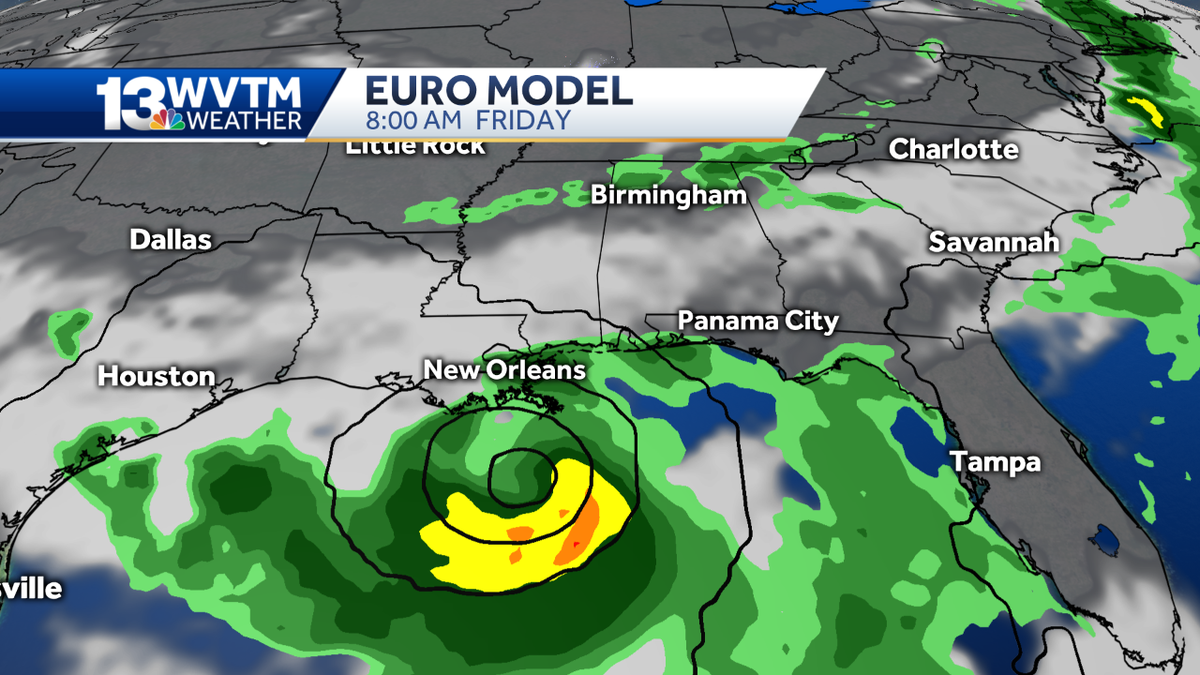 Tracking the Tropics: latest forecast tracks