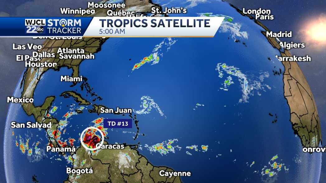 Hurricane Julia: Tropical storm set to strengthen this weekend