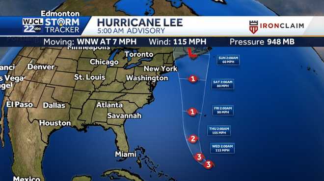 Tracking Hurricane Lee to bring coastal impacts this week