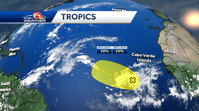 Tropical Depression Karl new disturbance Atlantic