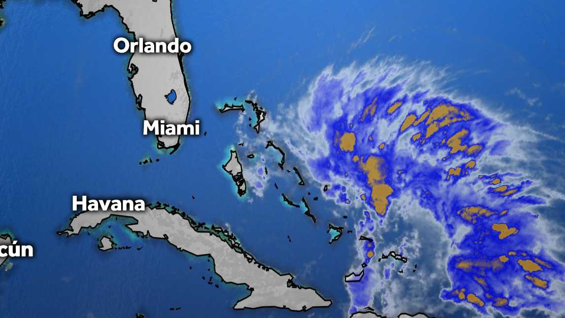 Tropical weather outlook issued for tropical moisture near Bahamas