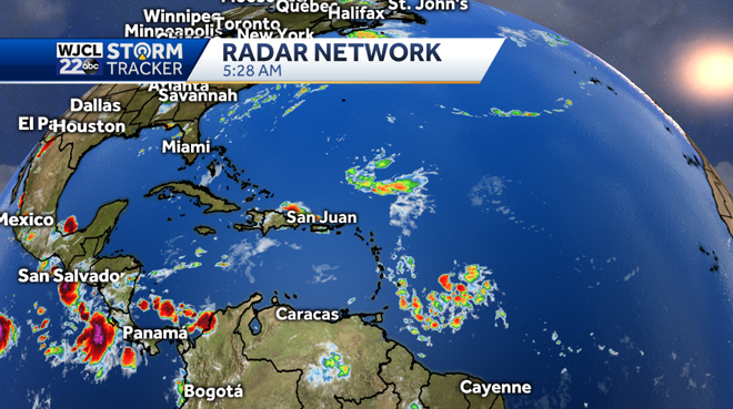 A hot one today with highs in the mid-90s