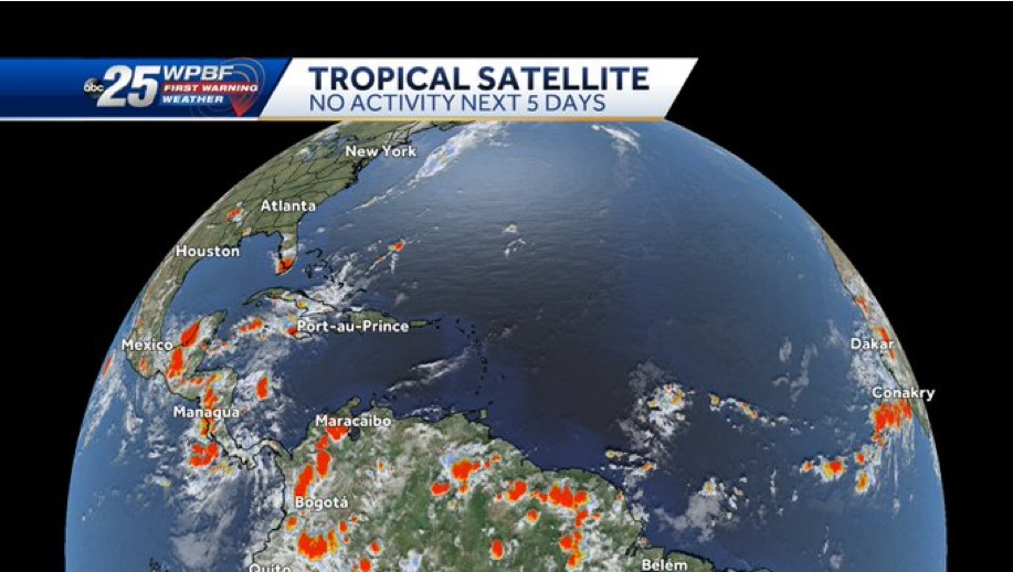 Nhc Monitoring Tropical System In Atlantic