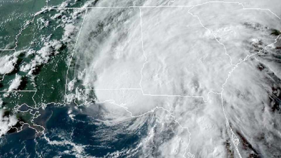 Alabama Fred Tropical Storm Florida Panhandle warning tornado severe ...