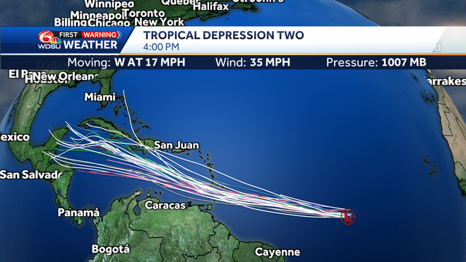 Tropical Depression Two
