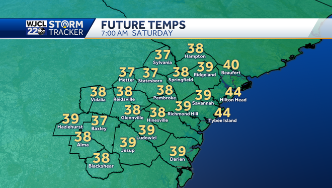 Sunshine back in the forecast today through the weekend