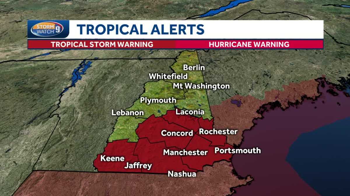 Isaias track to New Hampshire: Interactive radar, latest models, graphs