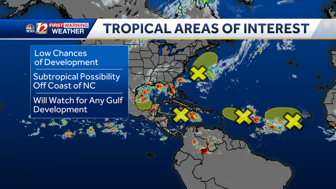 High chance of tropical development this week