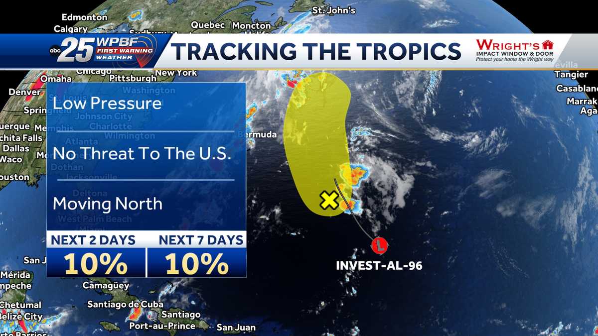 Disturbance In Atlantic Ocean
