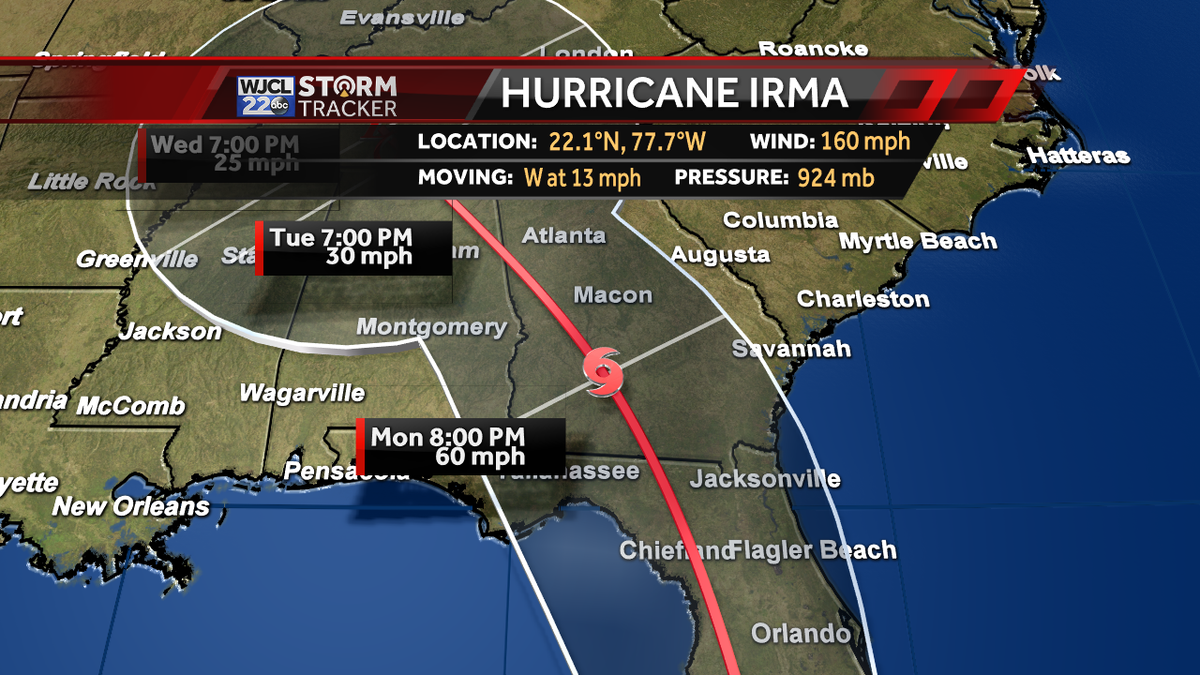 Huge Hurricane Irma Strengthens Some