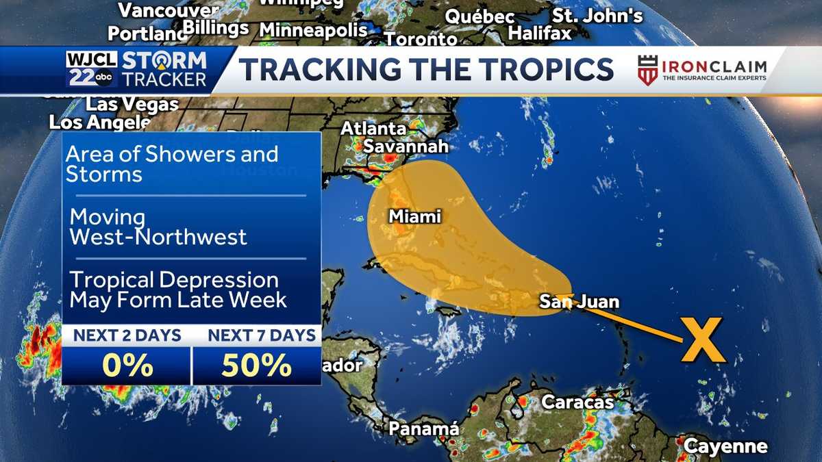 Savannah: Tracking the tropics, next named storm