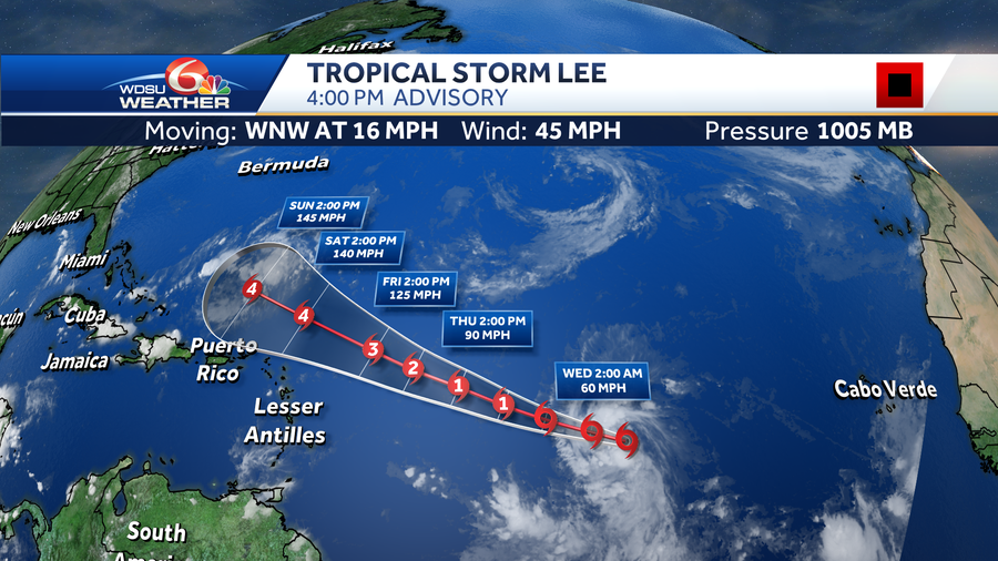 Tropical Storm Lee Atlantic major hurricane Tropical Storm Lee Atlantic major hurricane