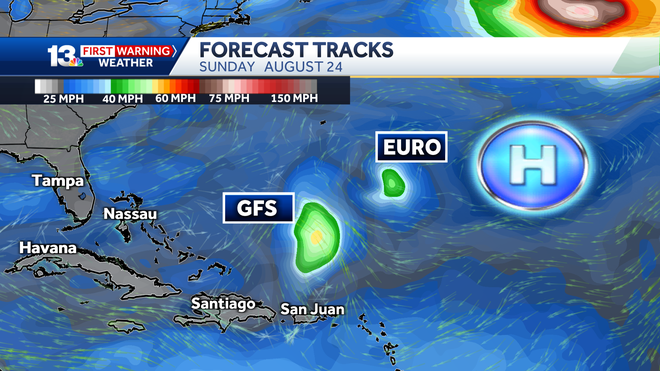 Alabama Weather Forecast: spotty heavy storms, cold front soon