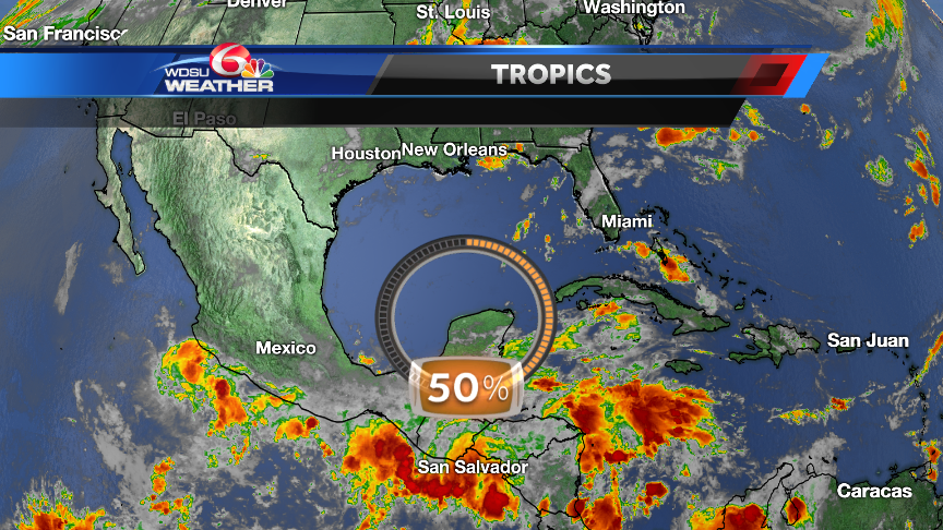 NHC: Conditions favorable for development of disturbance in Caribbean Sea