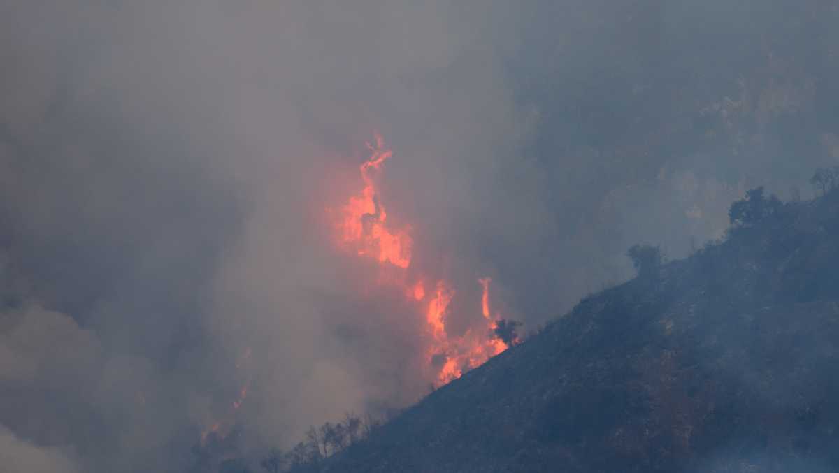 PHOTOS: Soberanes Fire backfire operations along Chews Ridge