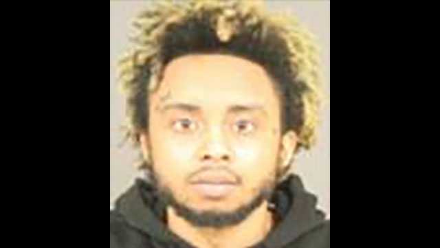 1 arrested after shooting from 2 vehicles injures man