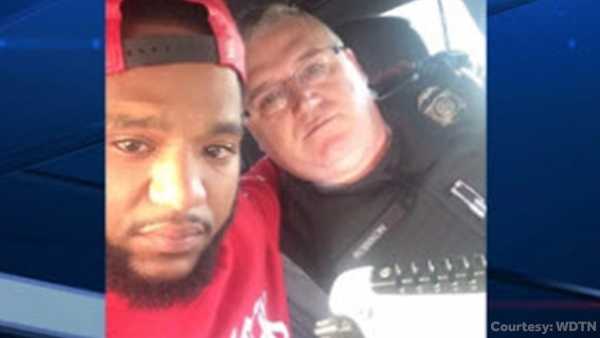 OSHP Officer goes above the call of duty for grieving man