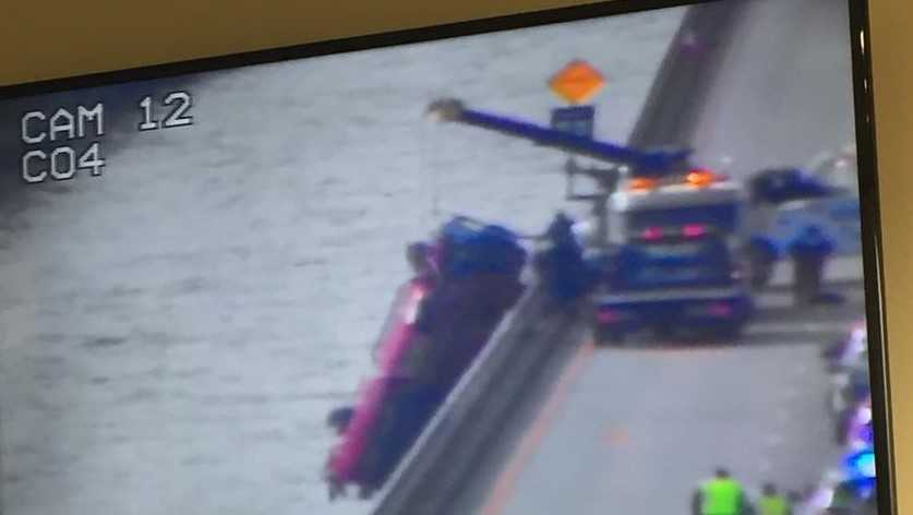 Causeway Southbound Bridge Closed Due To Accident