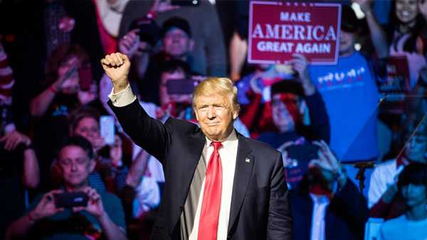 Watch live: Donald Trump holds rally in Cincinnati