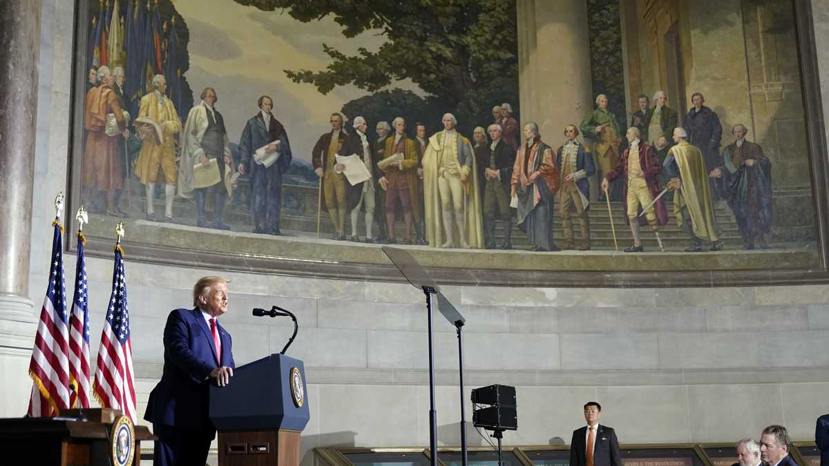 President Trump pushes for 'patriotic education' in appeal to his core ... President Trump pushes for 'patriotic education' in appeal to his core ...