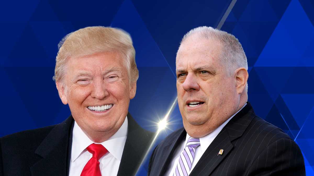 Poll: Approval ratings for Gov. Hogan, President Trump