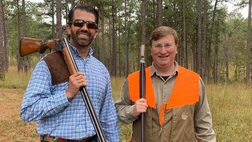 Donald Trump Jr. campaigns in Mississippi for Tate Reeves