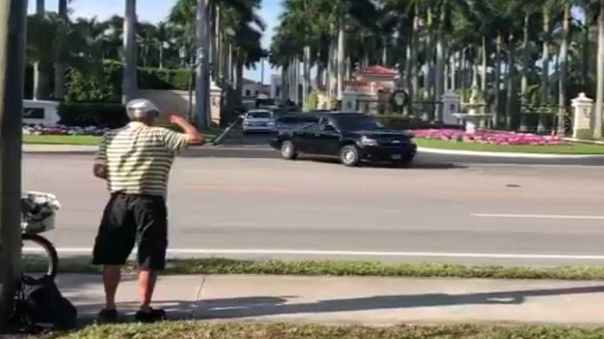 President golfs, tweets for first day in South Florida