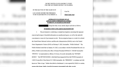 South Florida experts respond to release of redacted Mar-a-Lago search warrant affidavit