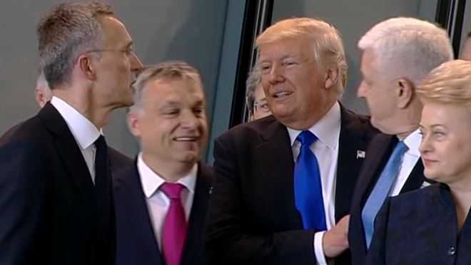 President Trump Pushes Aside Montenegros Prime Minister