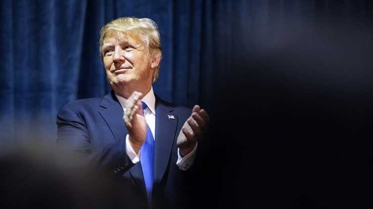 President Trump visits church in West Palm