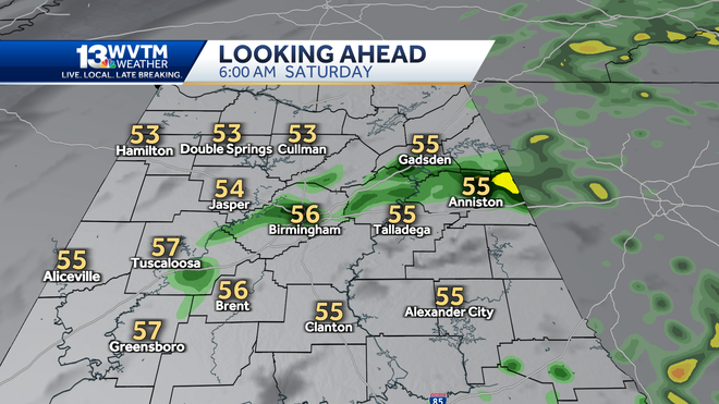 Drier weekend outlook and then more heavy rain by Tuesday