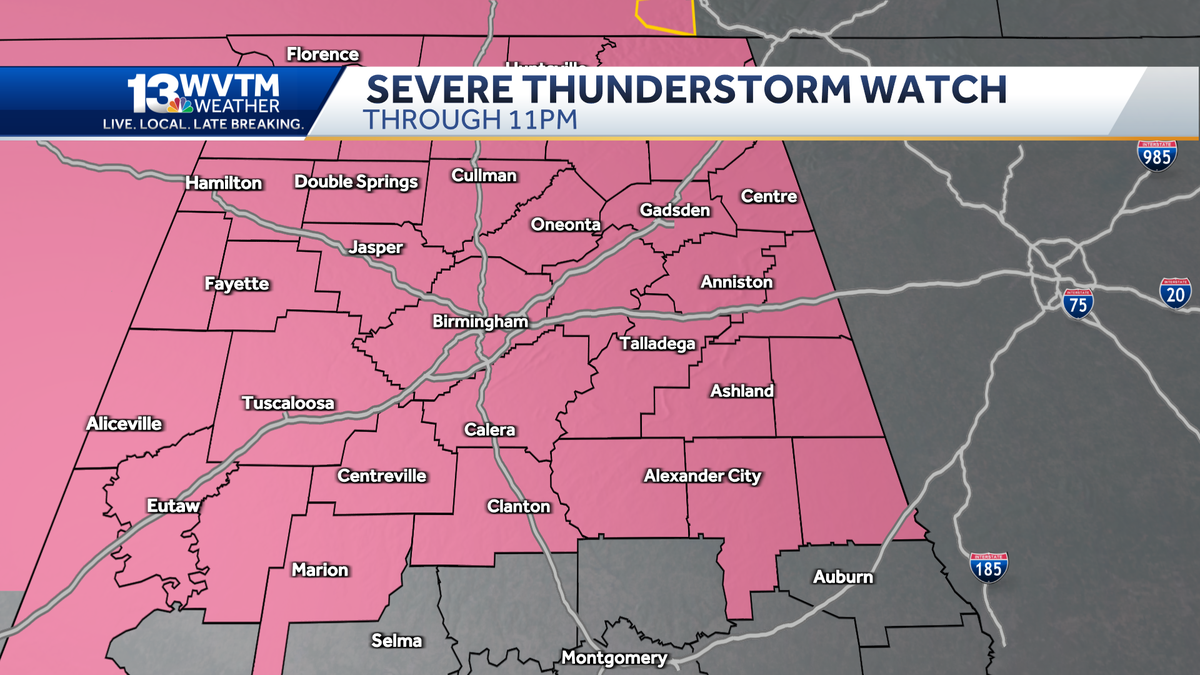 Alabama weather: Severe storms bring wind and hail