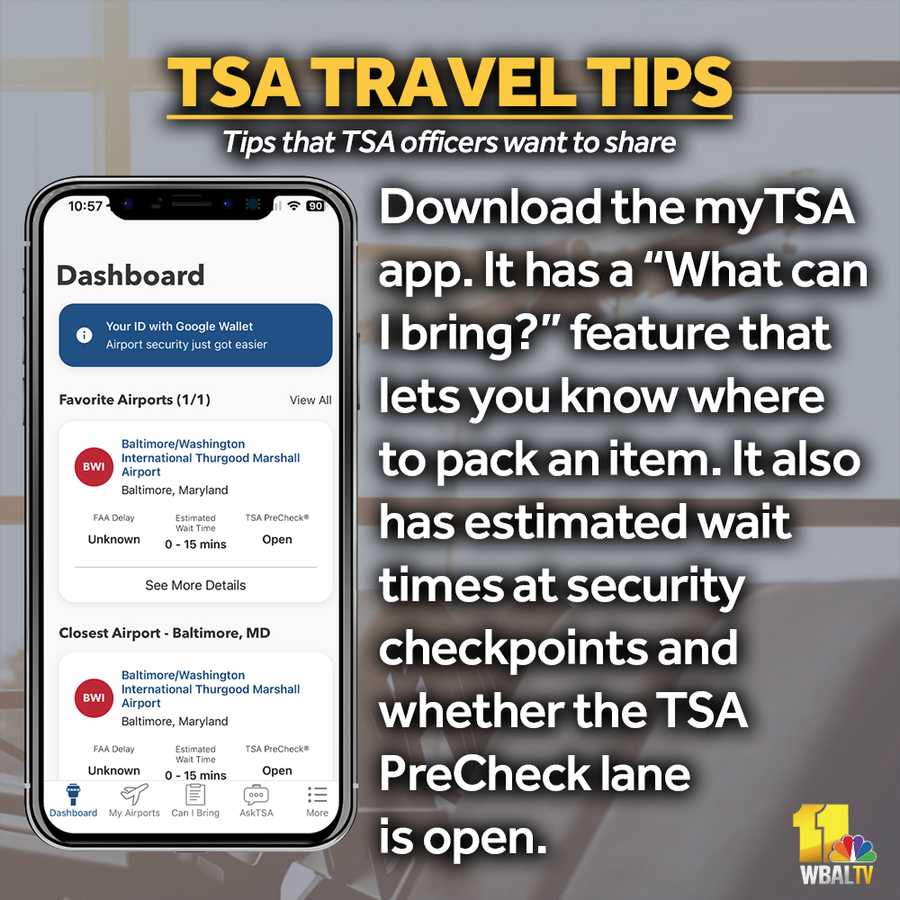Travel Tips from the TSA: Do this, not that when flying