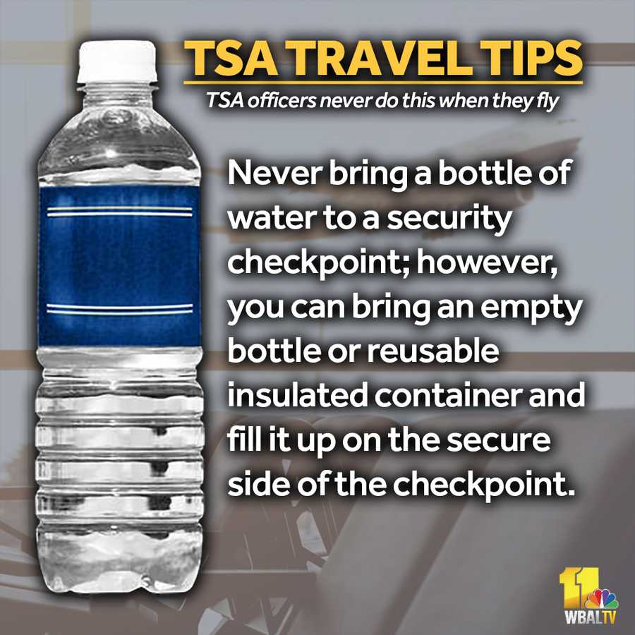 Travel Tips from the TSA: Do this, not that when flying