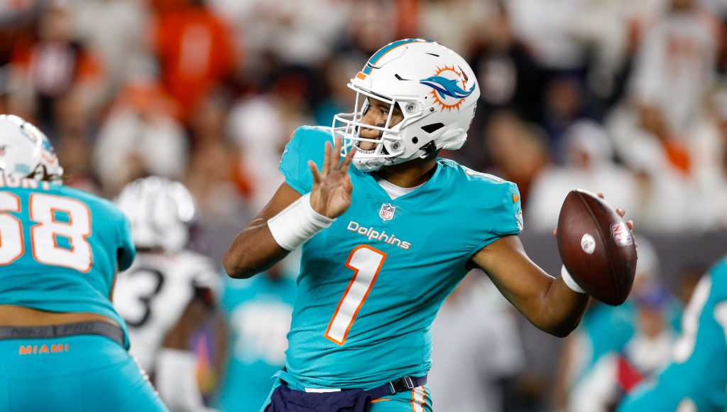 Tua Tagovailoa: Dolphins QB to start against Steelers