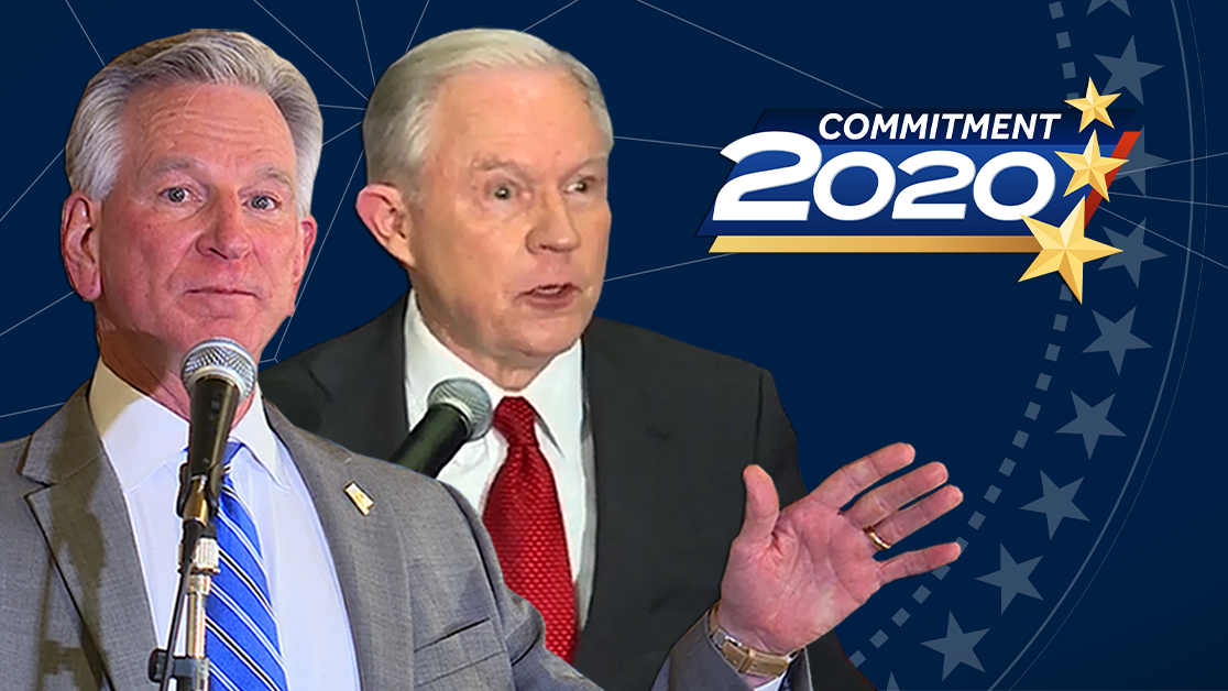 Alabama Primary: Tuberville, Sessions advance to runoff in GOP Senate race