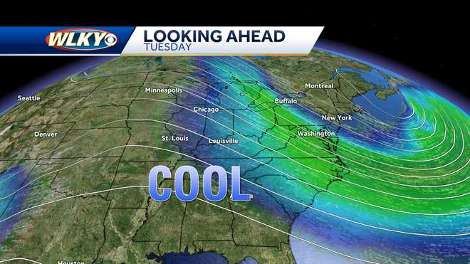 Louisville weather: Temperature swings to round out March