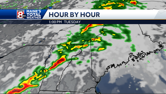 Strong to severe storms will be possible Tuesday