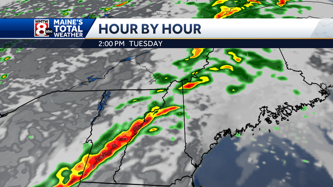Strong to severe storms will be possible Tuesday