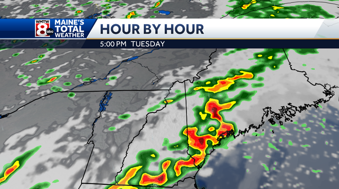 Strong to severe storms will be possible Tuesday