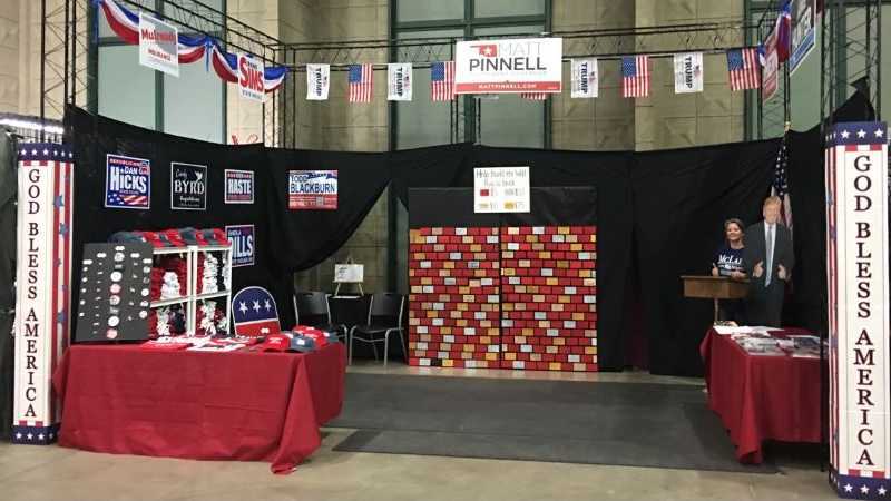 Tulsa Republican Party's border wall display at fair sparks controversy