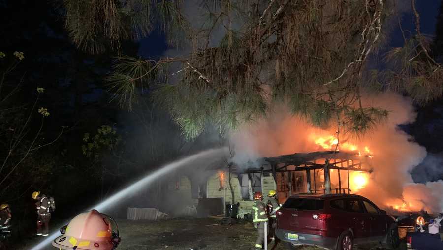 House destroyed by fire in Pinson