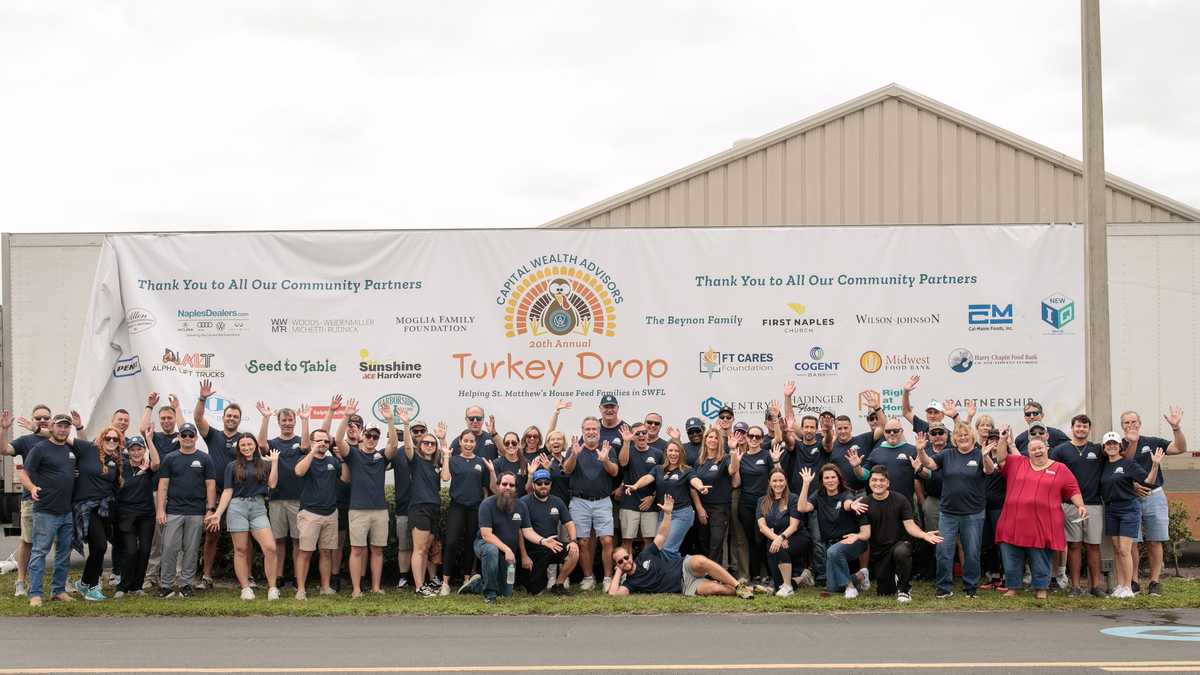 21st Annual Turkey Drop to provide holiday meals for thousands in ...