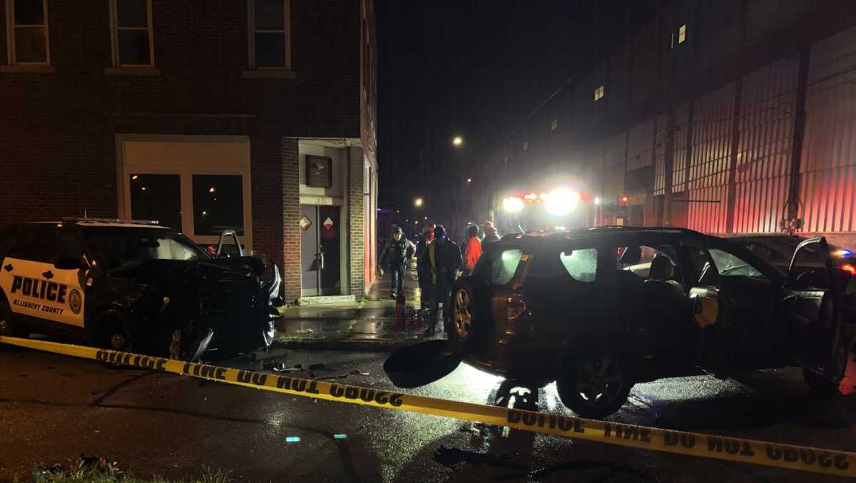 Allegheny County Police Officer Involved In Crash While Responding To Call