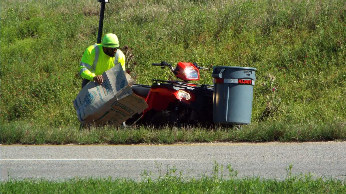 ALDOT promotes litter pickup crew in Tuscaloosa