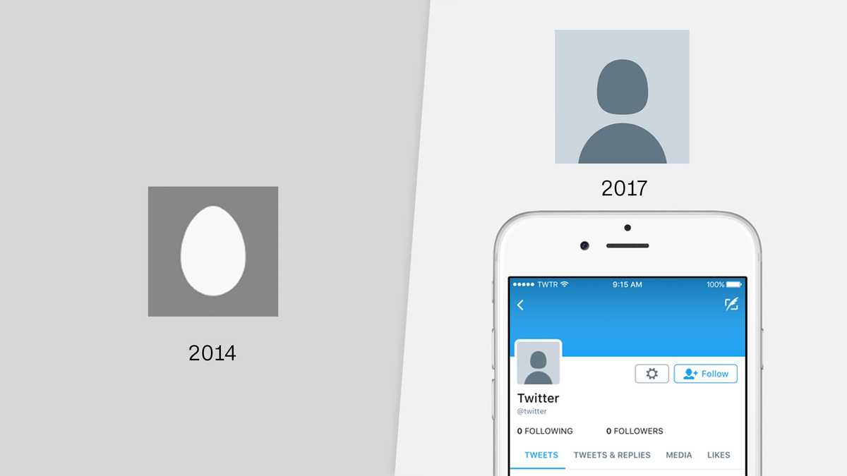 Twitter ditches iconic egg default avatar