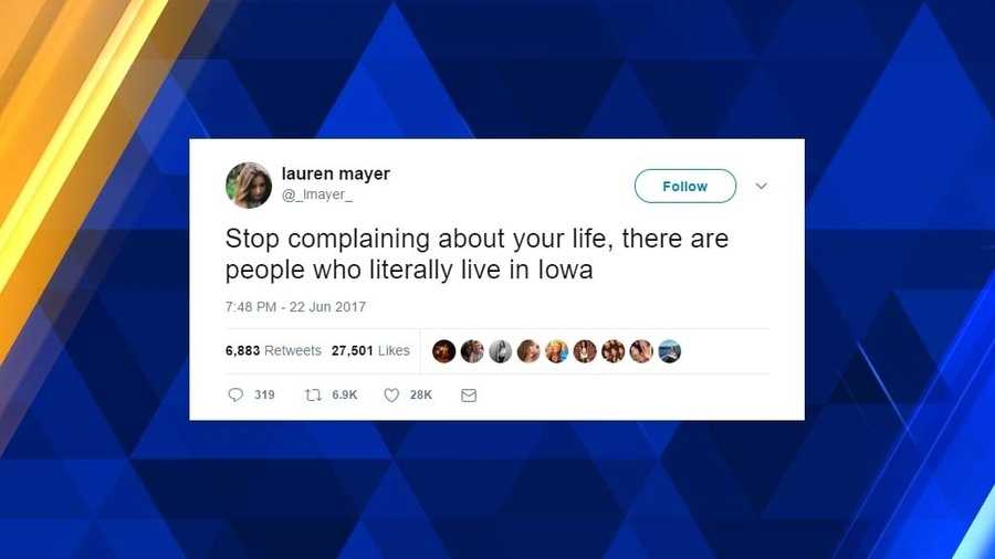 Nebraska woman starts Twitter war with Iowa