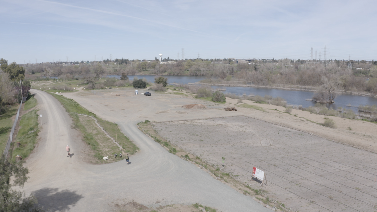 Work starts on new paved path near American River in Sacramento