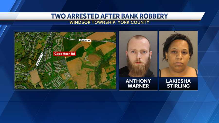 York County bank robbery suspects in custody